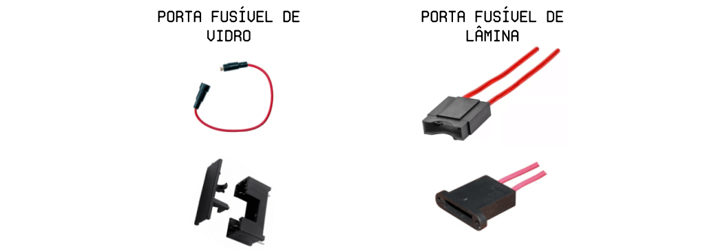 Porta fusível - Componentes eletrônicos é na MakerHero